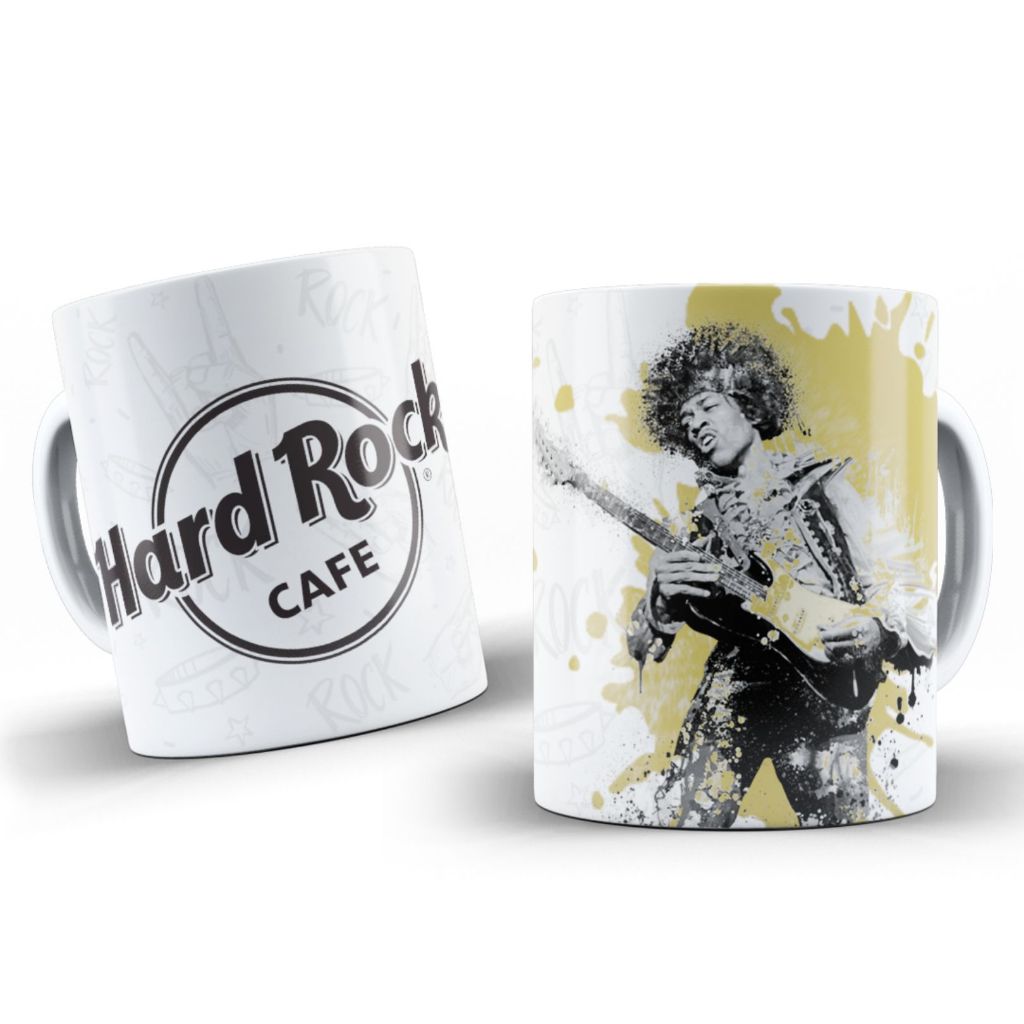 JIMI HENDRIX Music Hard Rock Glass Mug | Shopee Singapore