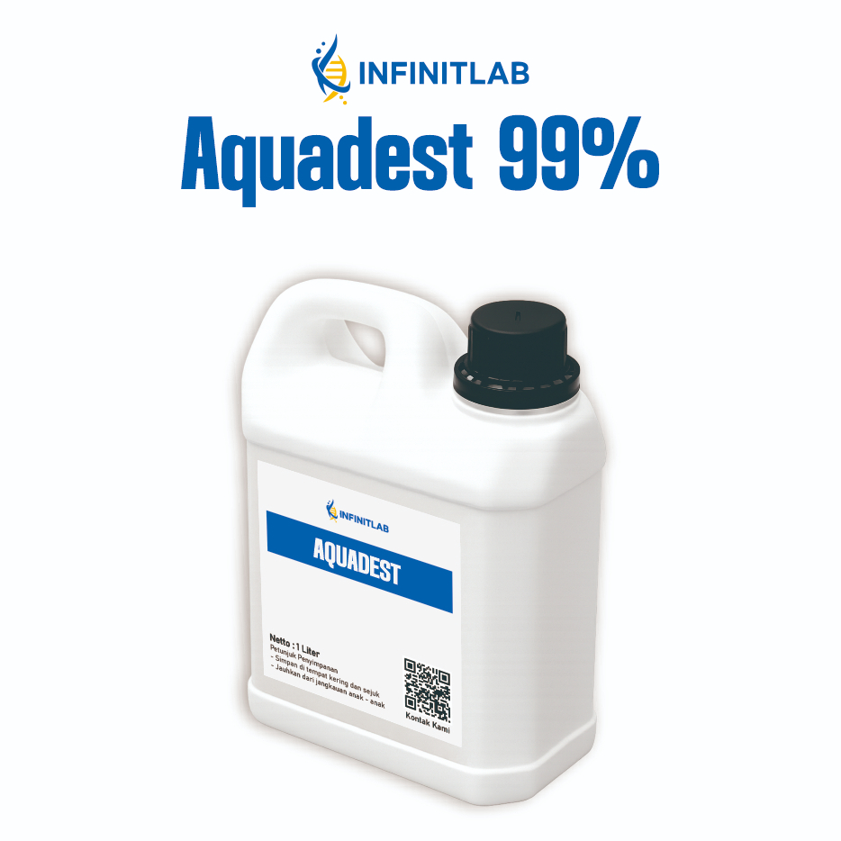 InfinitLab - Aquadest 100% Pure Distilled Water/ Without Any Additives ...
