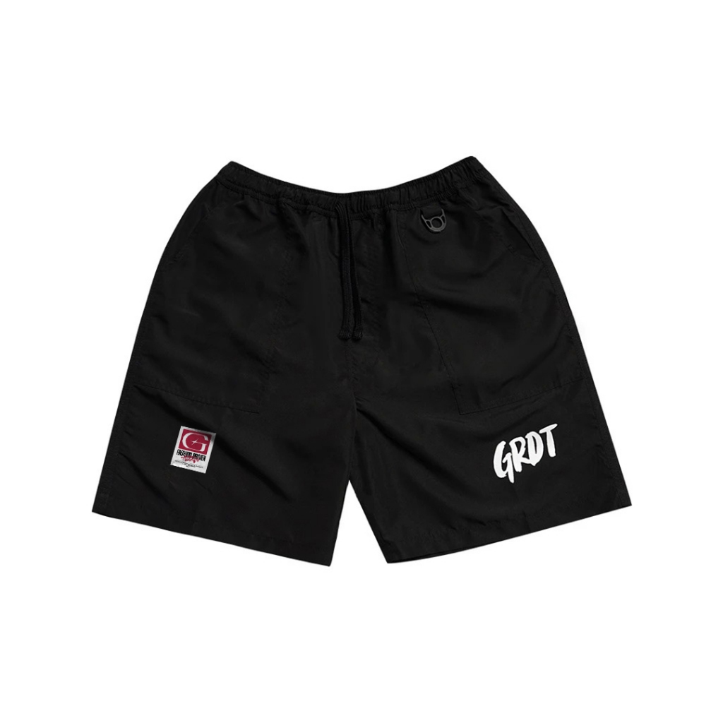 GRDT Boardshort Woven Dark Black | Shopee Singapore