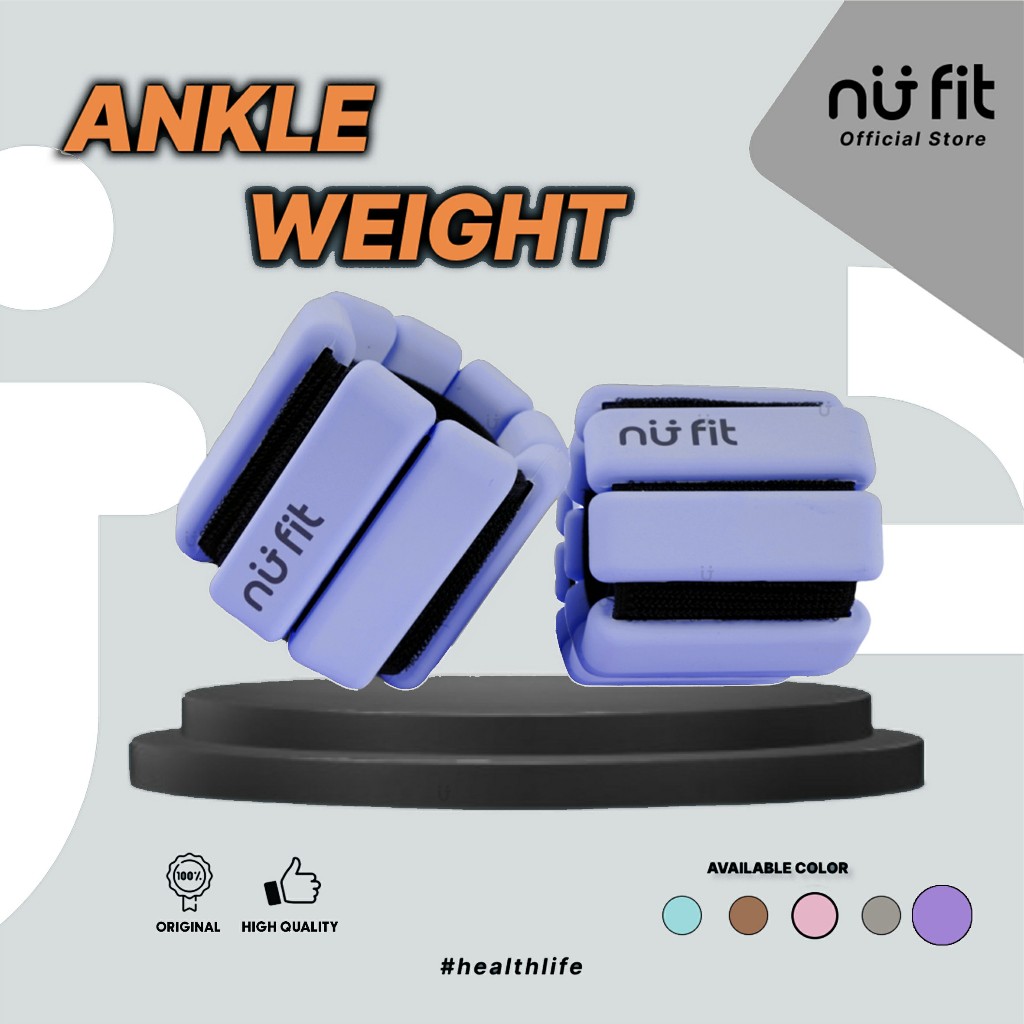 Nu Fit - [FREE POUCH] Adjustable Wrist & Ankle Weight Bangles - Weight ...