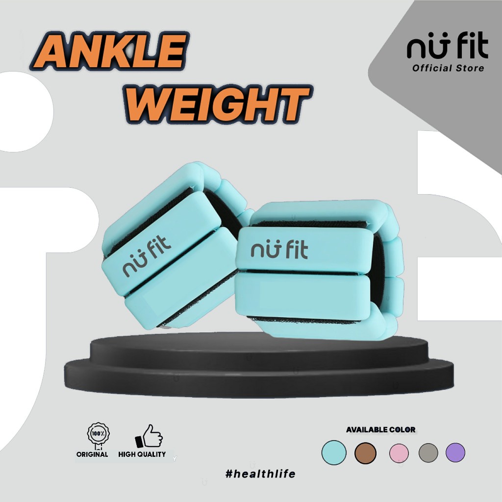Nu Fit - [FREE POUCH] Adjustable Wrist & Ankle Weight Bangles - Weight ...