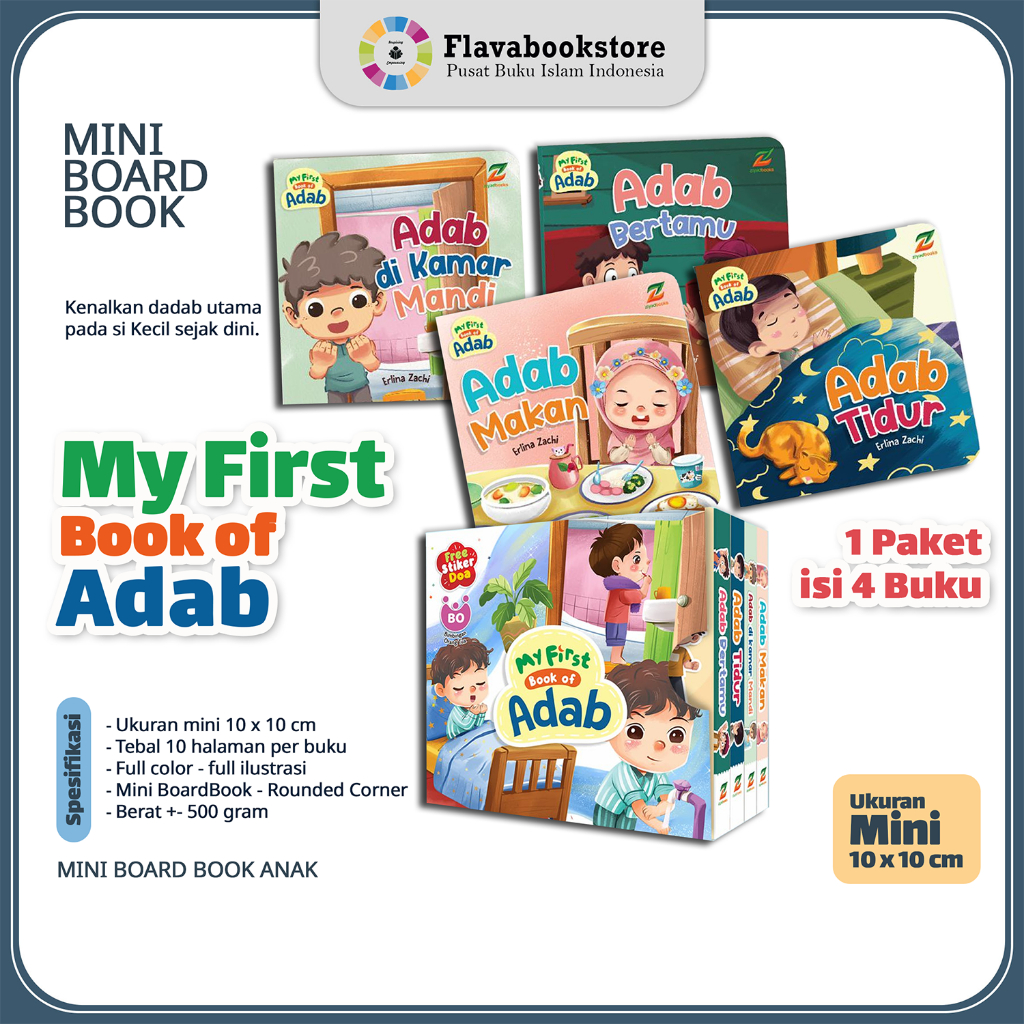 Ziyadbooks - My First Book of Manners - Mini Boardbook (For Ages 2 ...