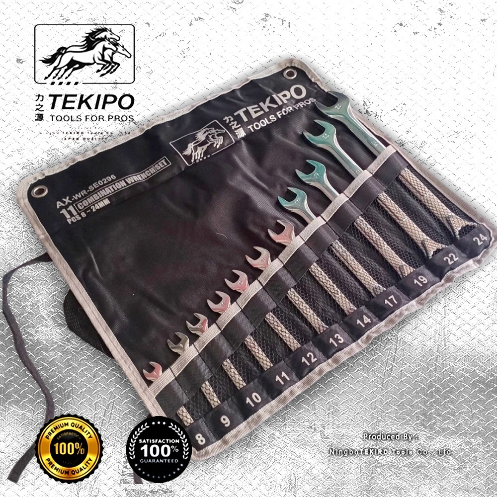 Tekipo Wrench 11-piece Spanner Wrench/ 11-piece Spanner Set 8-24MM ...