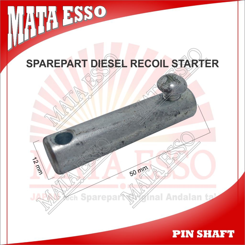 Shaft pin (sparepart for recoil starter diesel) | Shopee Singapore