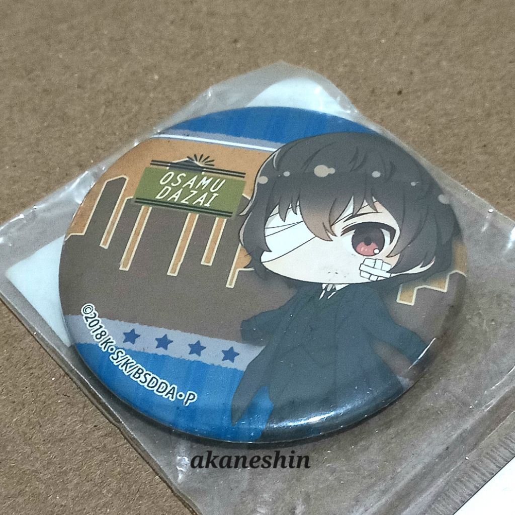 KADOKAWA Dazai Osamu - Official Pin Badges Anime Bungou Stray Dogs Dead ...