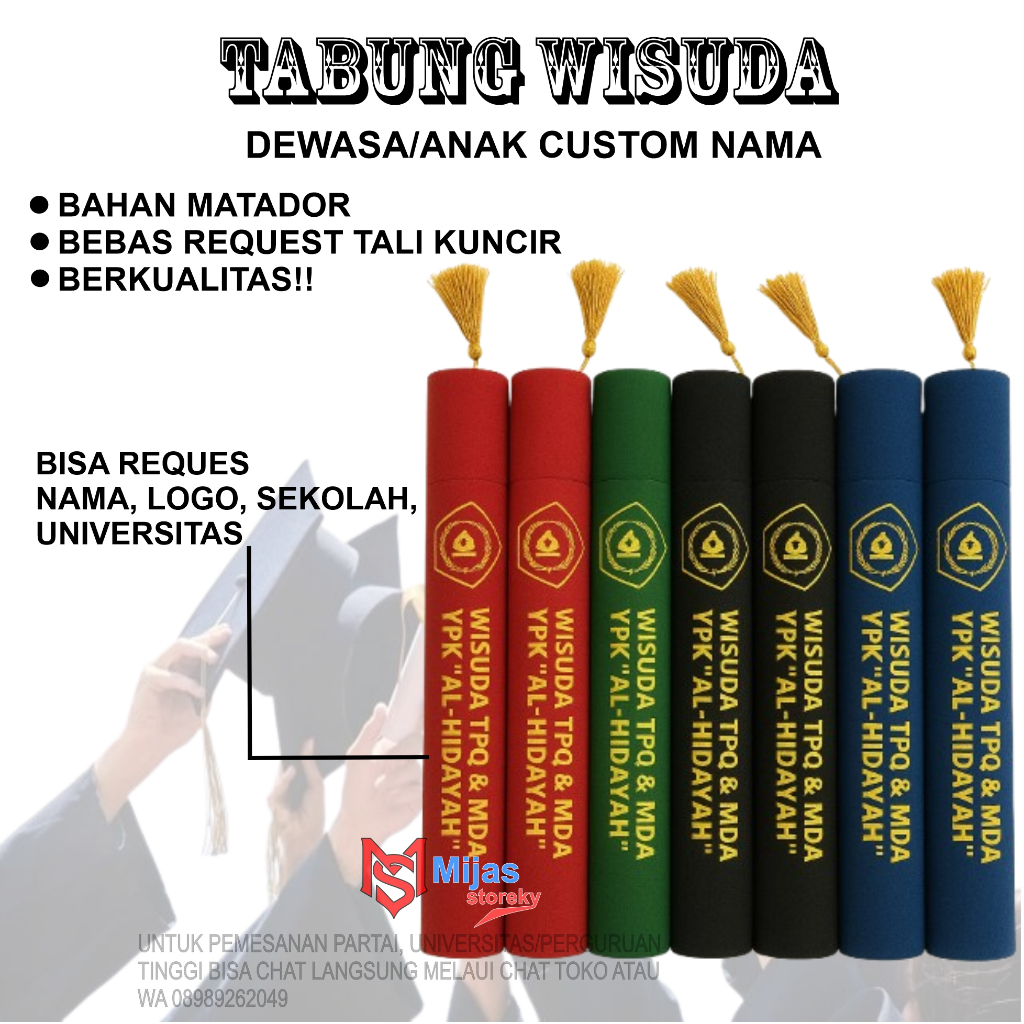 CUSTOM NAME GRADUATION TUBE, CUSTOM LOGO GRADUATION TUBE, CUSTOM SCHOOL ...