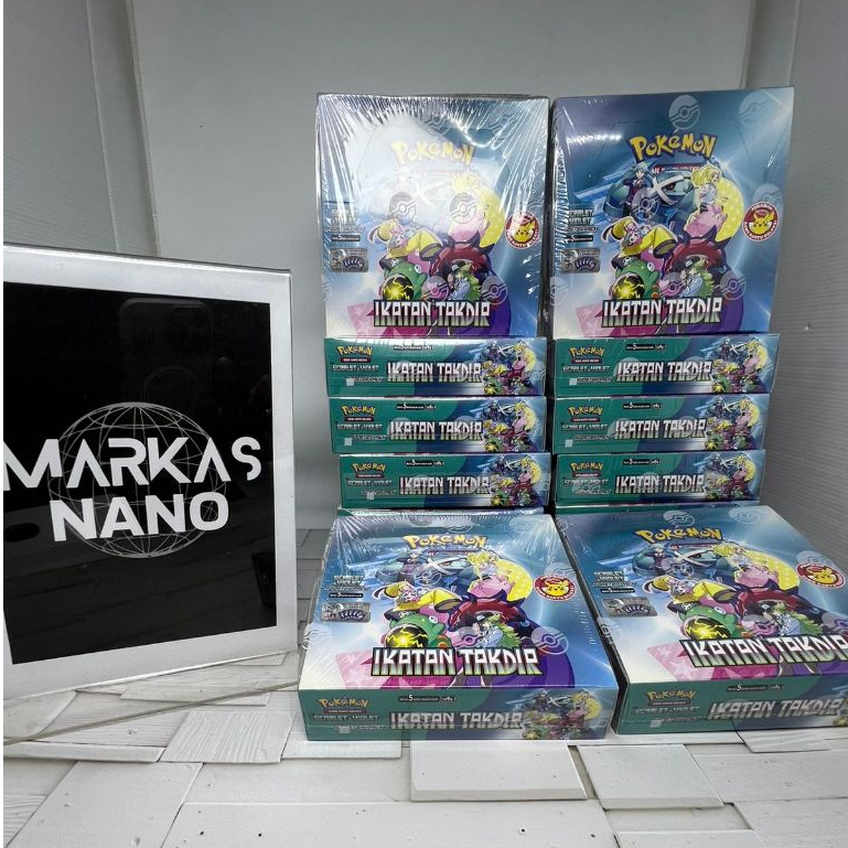 Pokemon Cards Fate Bond Booster Box SV9S Indonesian TCG Pokemon Cards 1 ...
