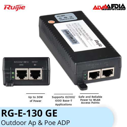 RUIJIE OUTDOOR AP & POE ADP - RUIJIE POE RG-E-130 GE | Shopee Singapore