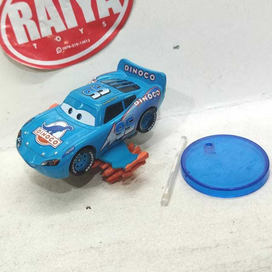 DISNEY CARS Mega Size LIGHTNING STORM McQueen Dinoco blue Daydream ...
