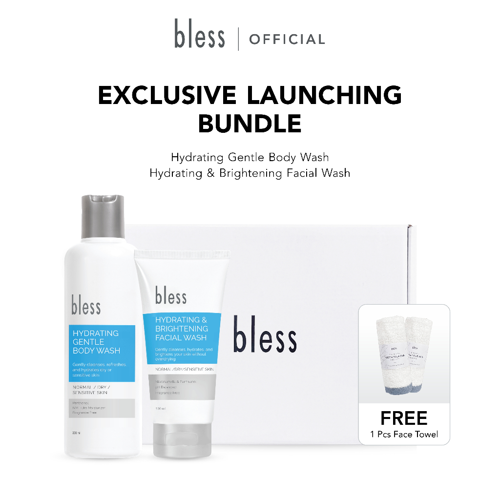 EXCLUSIVE LAUNCHING BUNDLE FREE GIFT (Hydrating Gentle Body Wash ...