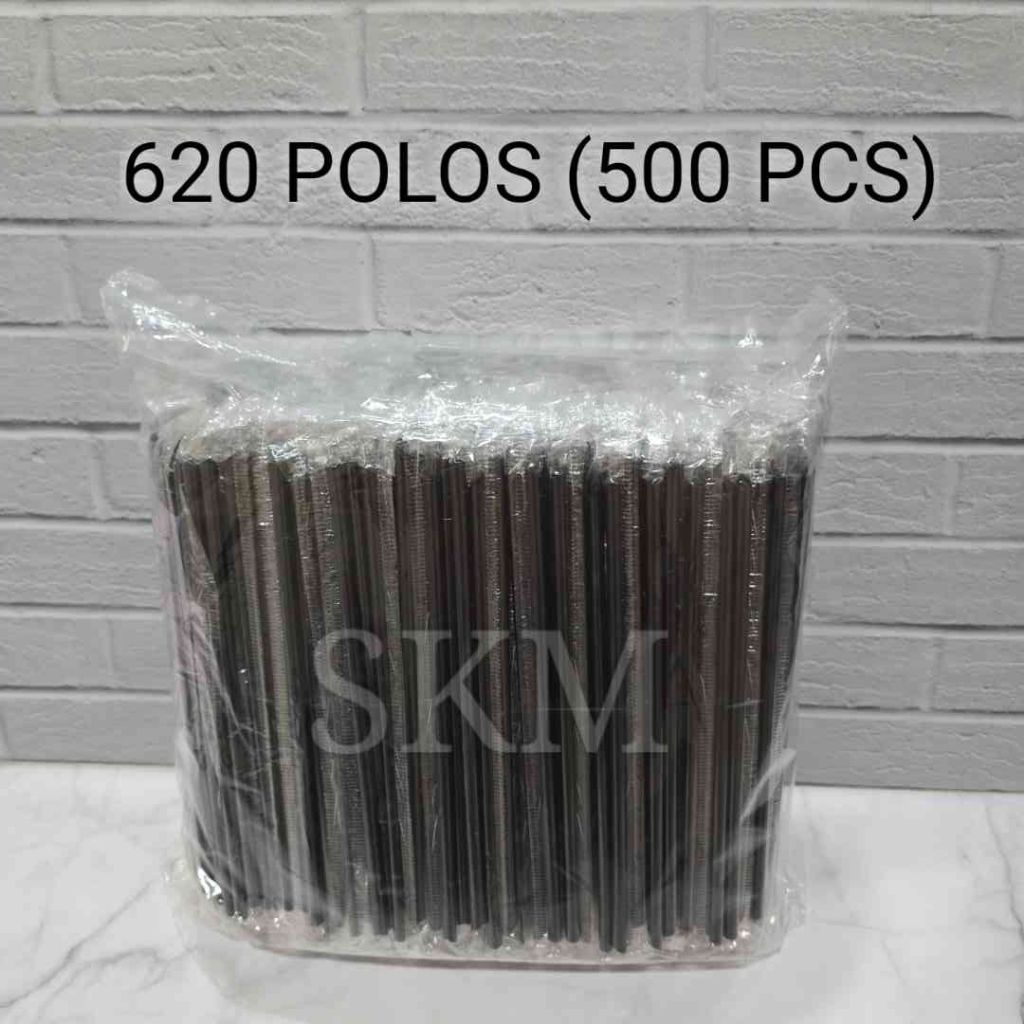 [500 PCS] 6mm X 20cm Sterile and Hygienic Plastic Straws / 620 Solo Tea ...