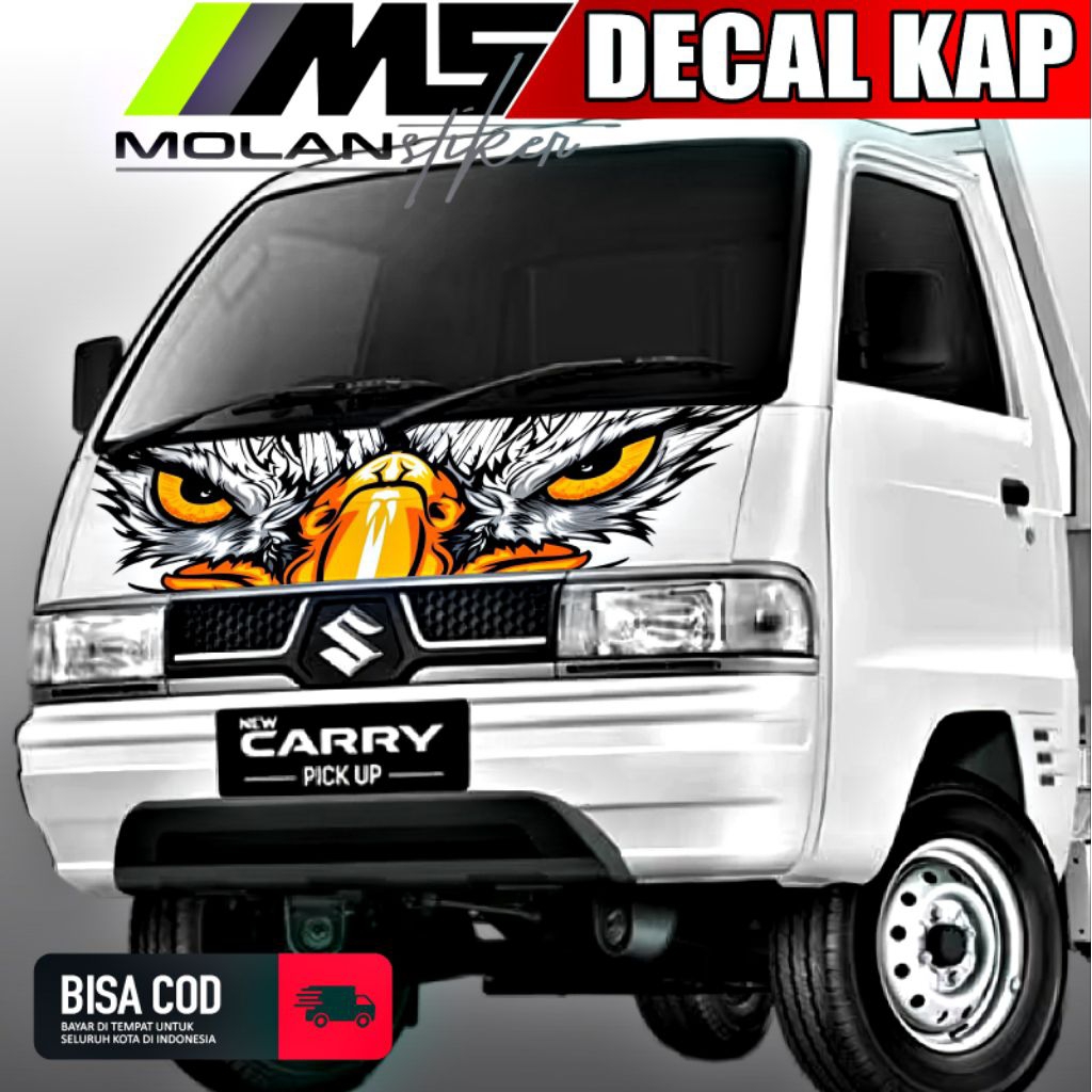 Decal Sticker Striping Variation Front Cabin SUZUKI Carry Futura ...