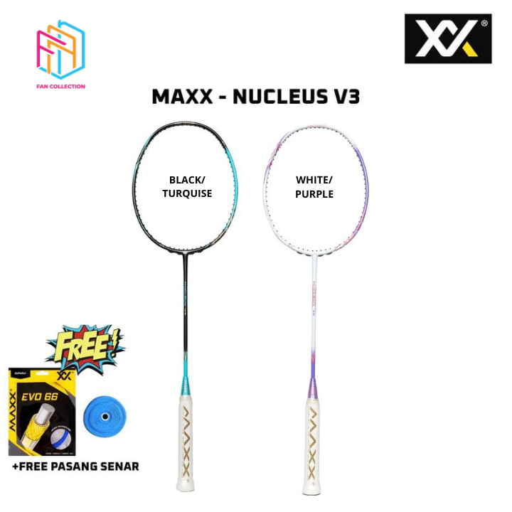 MAXX Nucleus Badminton Racket V3 Series | Shopee Singapore