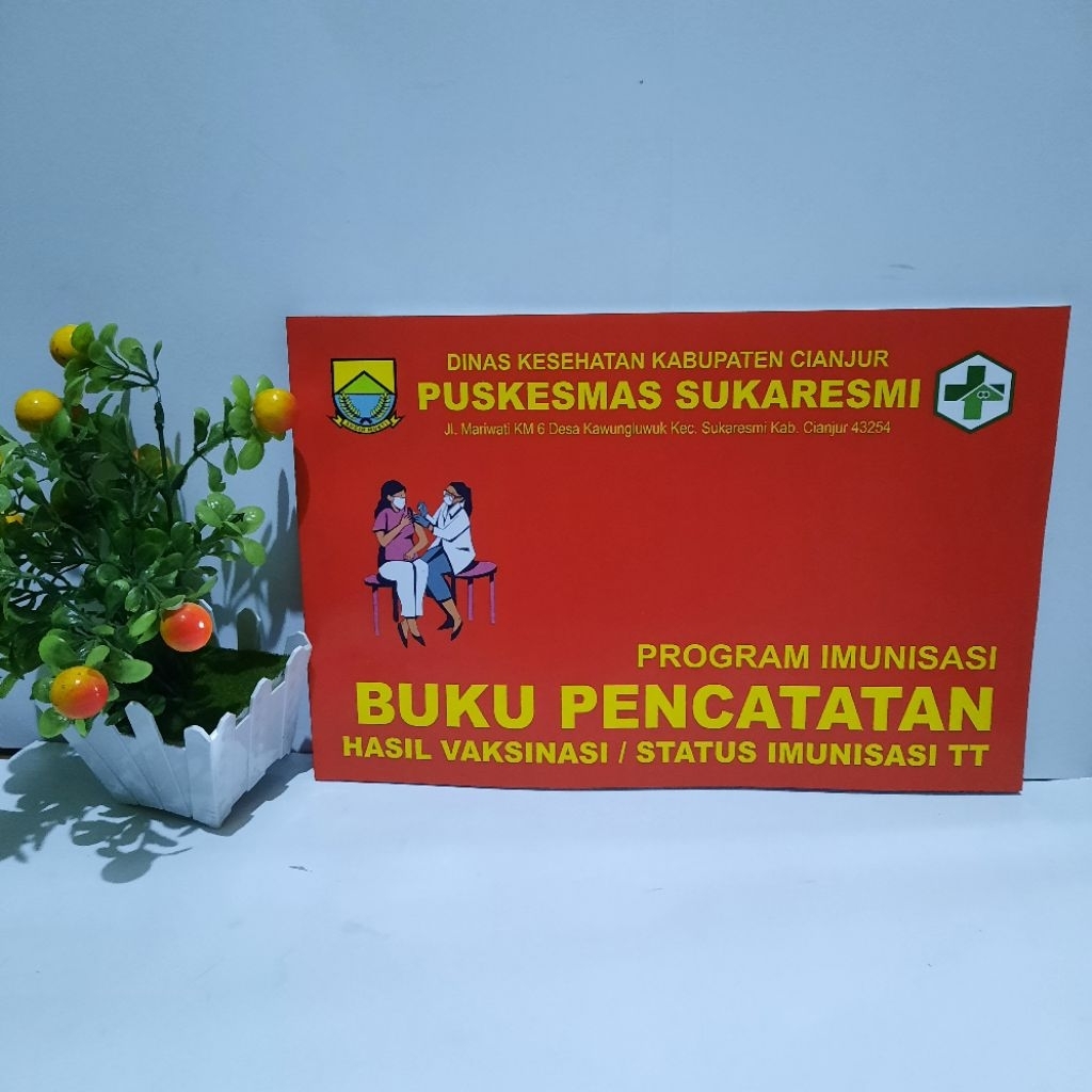 TT Immunization Note Book, 50 Sheets (100 Pages) | Shopee Singapore