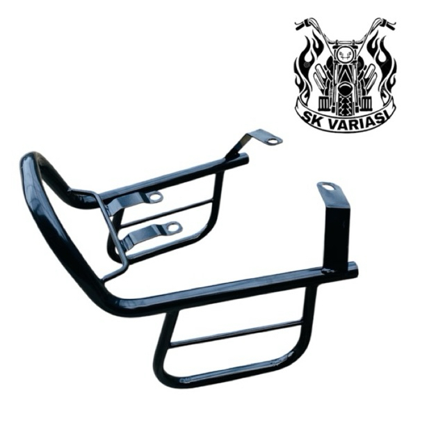 XSR155 Backrack Brace Yamaha Xsr 155 Rear Rack Side bag Bracket Luggage ...