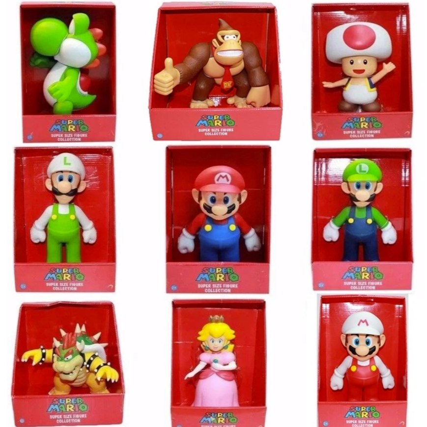Super Mario Super Size Collection Action Figure 20 cm Super Mario Bros ...