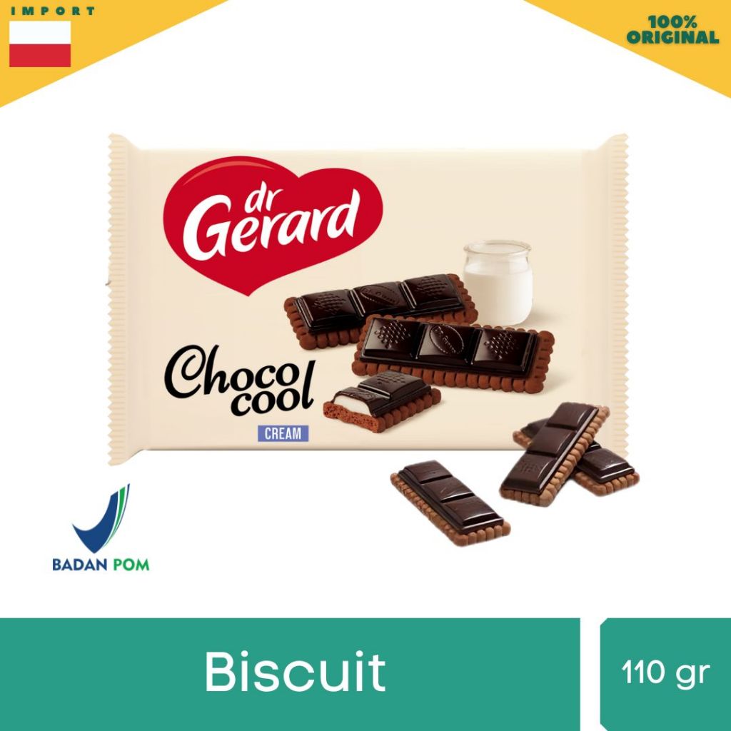 Dr. Dr. Dr. Gerard Choco Cool Cream Chocolate Biscuit - Biscuits with ...