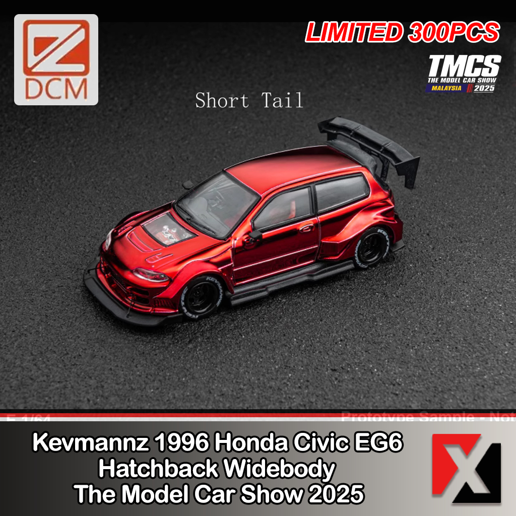 DCM 1: Kevmannz 1996 Honda Civic EG6 Hatchback Wide Body Short Spoiler ...