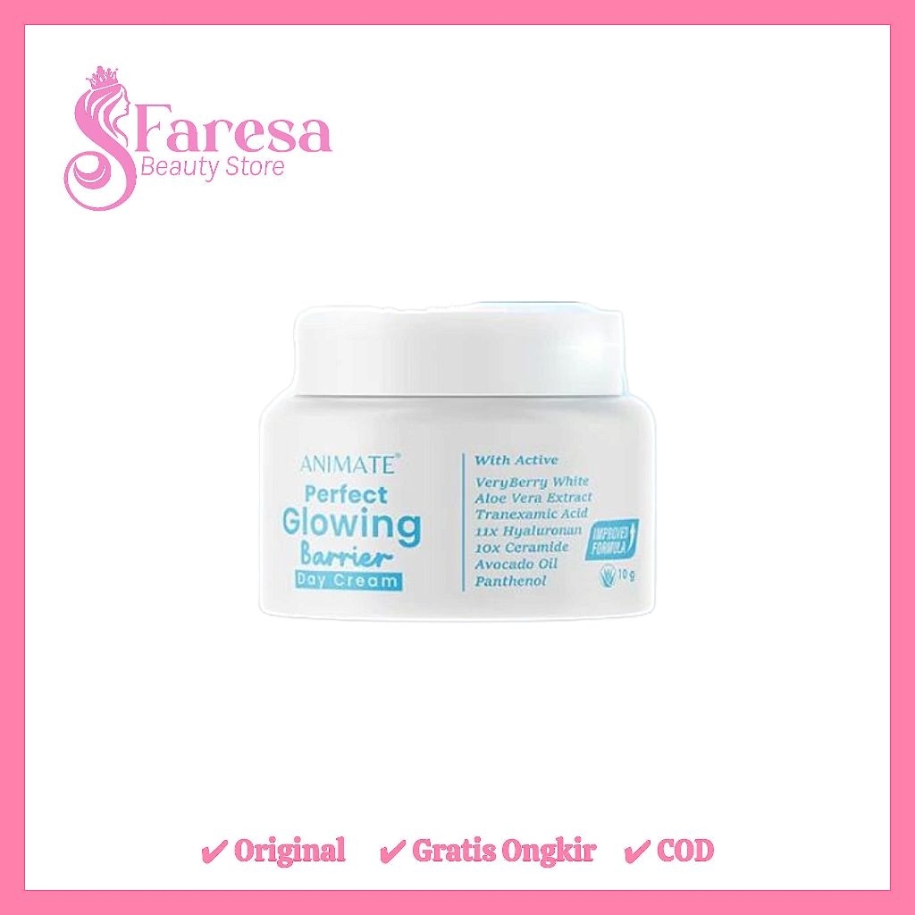 Animate Perfect Glowing Barrier Day Cream 10 gr | Shopee Singapore