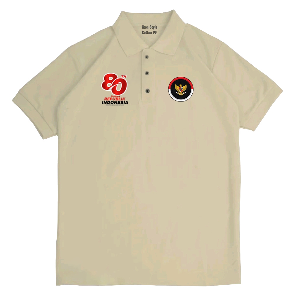 Polo Collar for the 80th Anniversary of the Republic of Indonesia ...