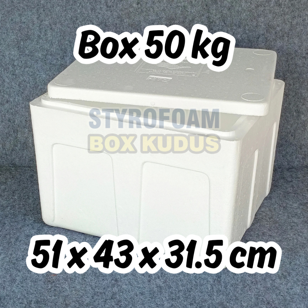 REGULAR SAVING CARGO - BOX 50 KG - Styrofoam Box GARUDA New Storage ...