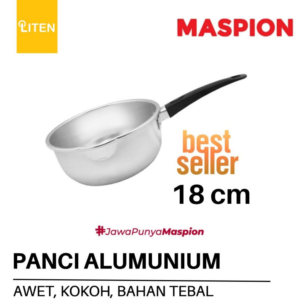 MASPION ALU Panci Fitri Panci Susu / Rebus Indomie / Indomie / Panci ...