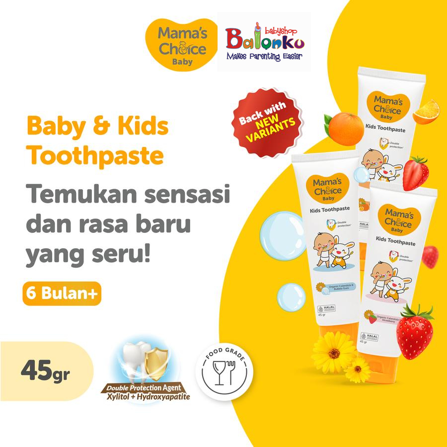 Mama's Choice Toothpaste for Babies and Children | Baby & Kids ...