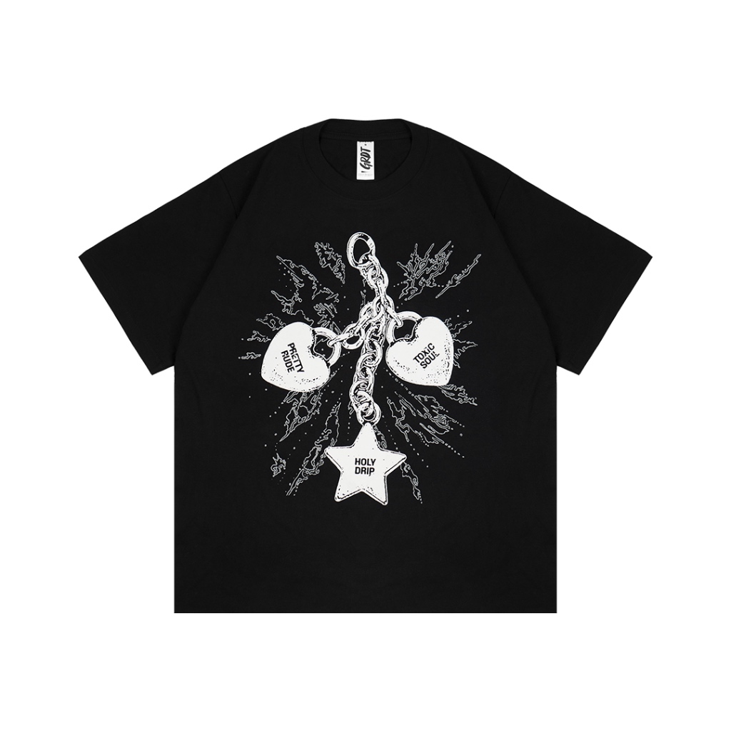 GRDT - Holy Drip T-shirt Regular Black | Shopee Singapore