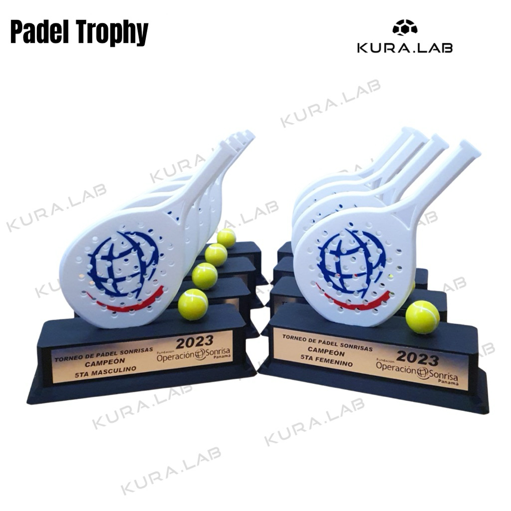 Custom Brand Padel Trophy 3D Print Padel Trophy/ – Unique Design ...