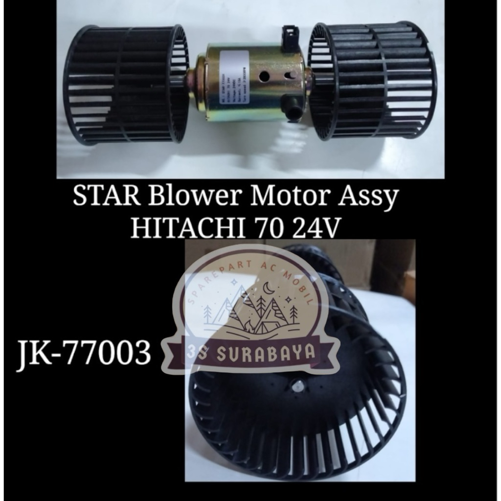 Hitachi 70 Blower Motor 24 Volt Leaves 2 Ac Excavator (New) | Shopee ...