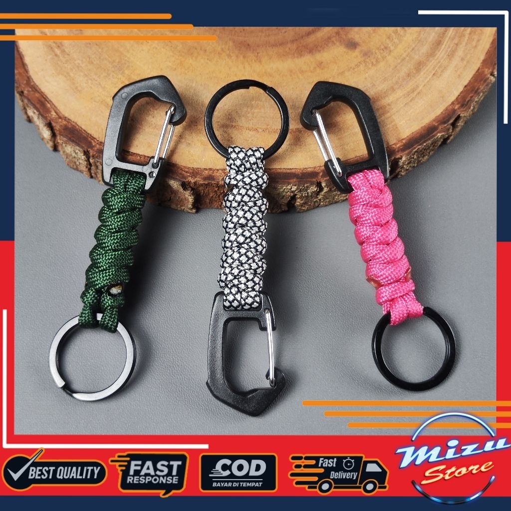 GANTUNGAN V1.1 KEYCHAIN PARACORD KEYRING STRAP | Shopee Singapore
