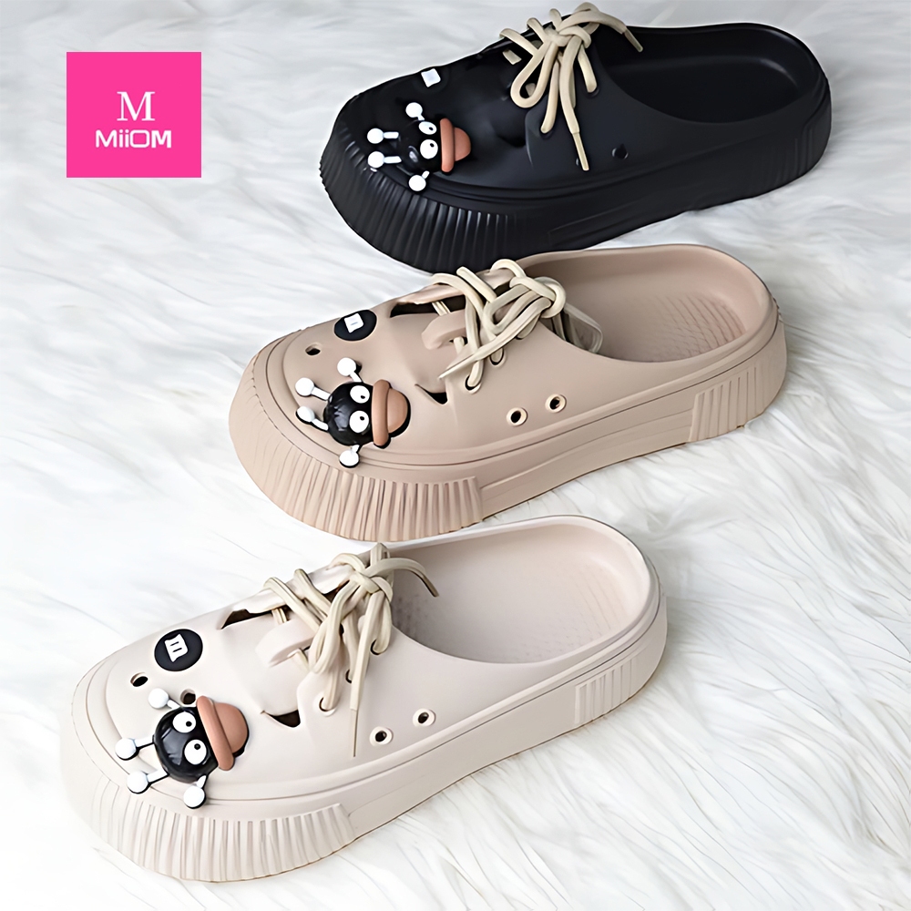 Miiom Baim Sandals for Adult Women, Frog Sandals, FUJI Permata Wedge ...