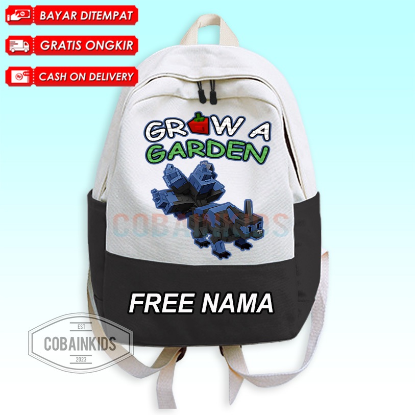 Backpack for Children Aged 3-12 Years GROW A GARDEN PET KITSUNE MOTIF ...