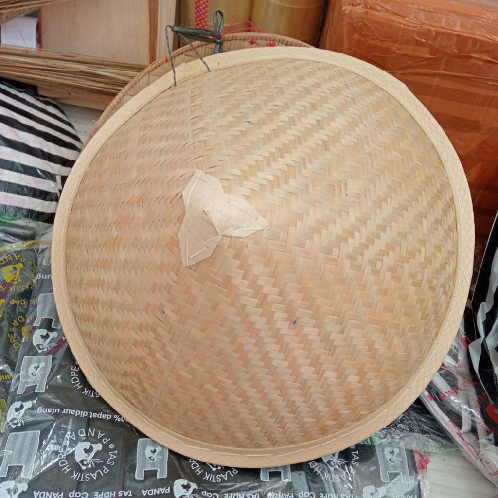 Bamboo Caping Diameter 35CM Farmer's Hat Bamboo Hood | Shopee Singapore
