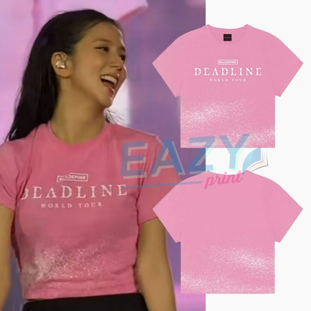 BLACKPINK DEADLINE WORLD TOUR CONCERT 2025 CROP SHIRT BLINK BLACK PINK ...