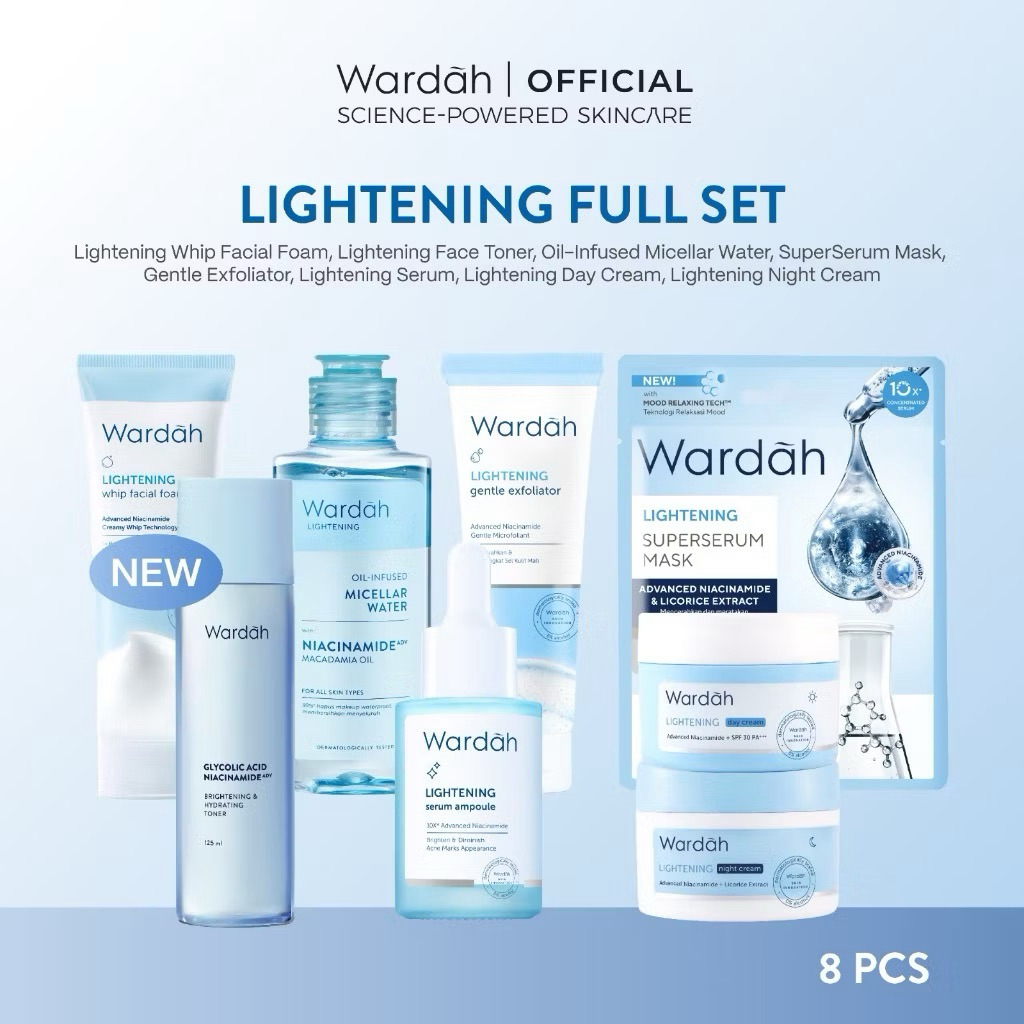 WARDAH Lightening Series | Oily Day Night Cream | Serum Serum | Face ...