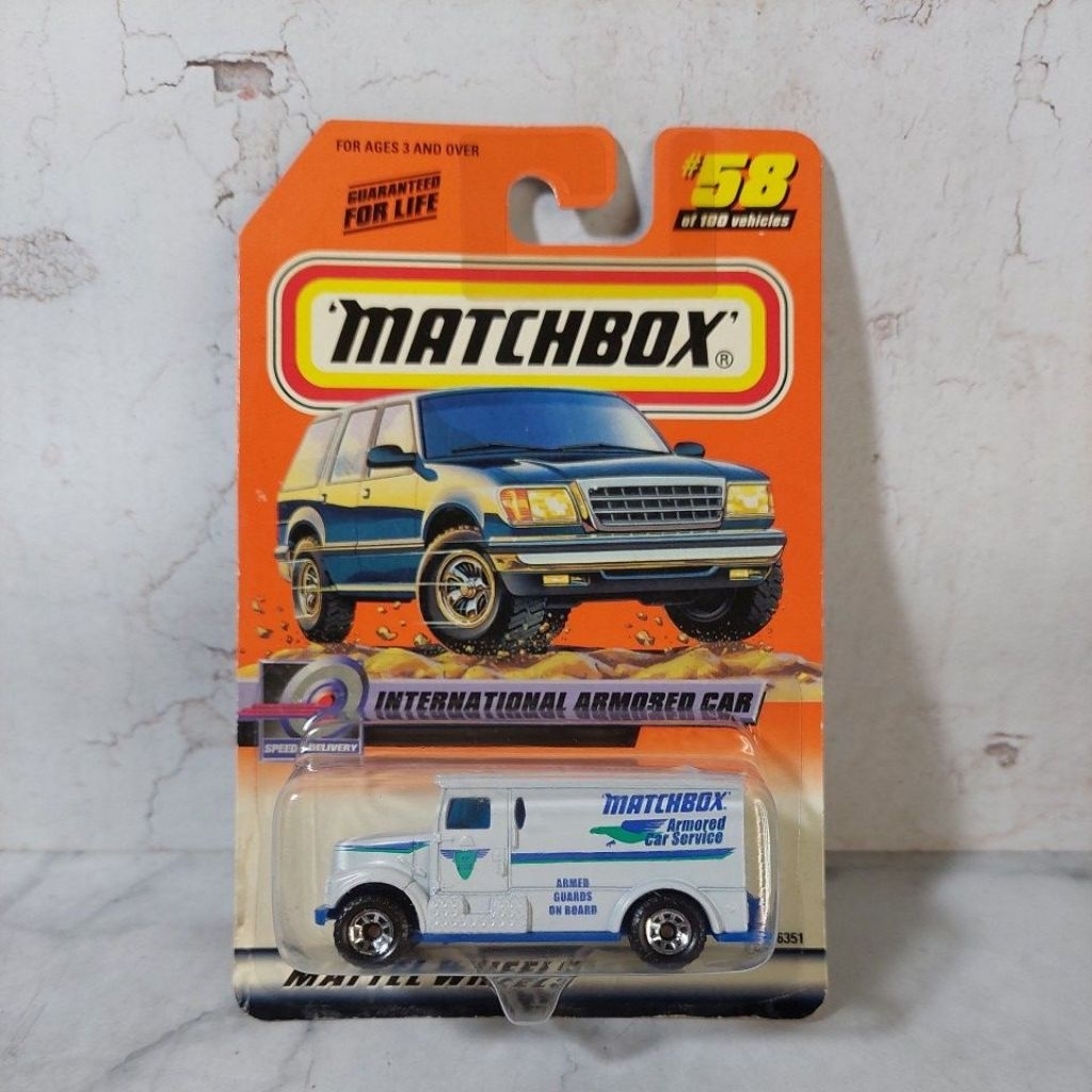 Matchbox International Armored Truck | Shopee Singapore