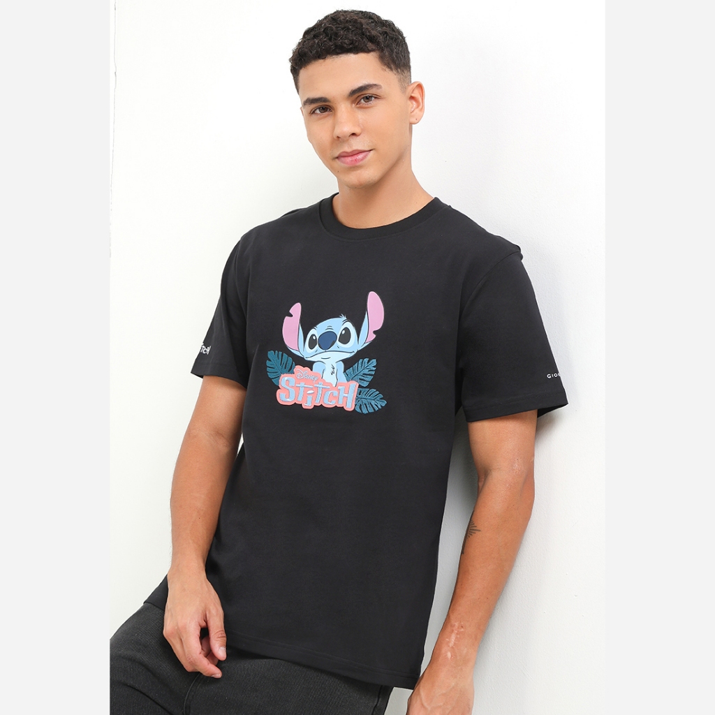 Giordano Men's Lilo and Stitch Tee Men | Shopee Singapore