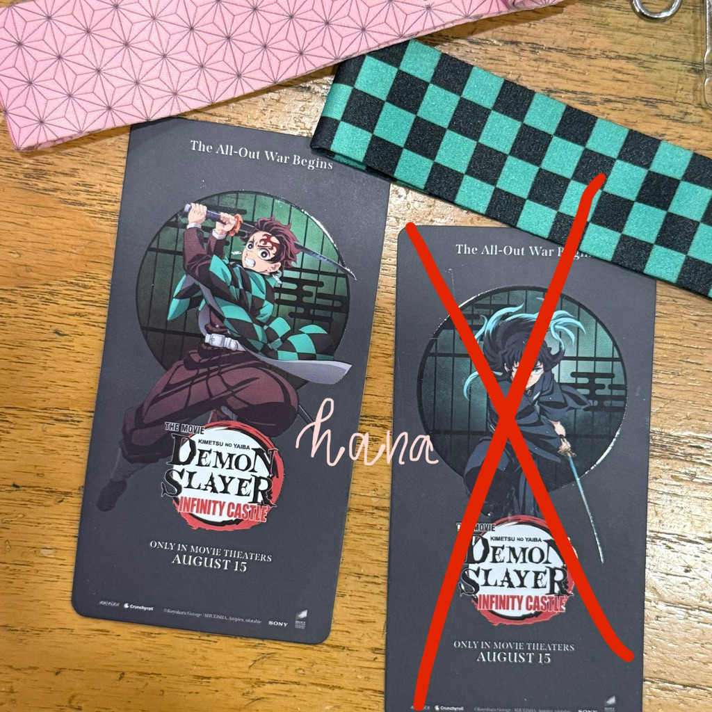 Demon slayer collectible ticket special edition 2025 official cgv ...