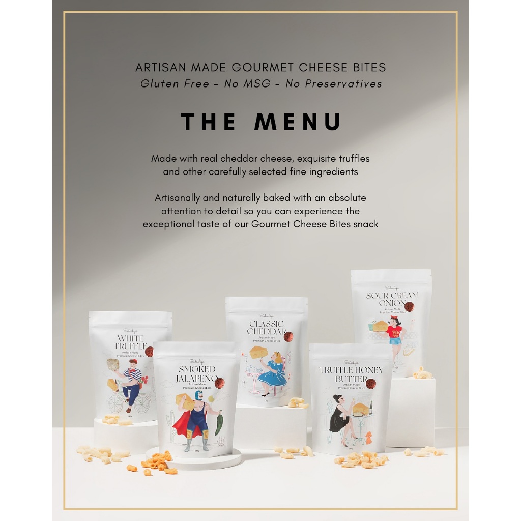 Snacks Snacks Sodachips Artisan Snack/ made Gourmet Cheese Bites 65 Gr ...