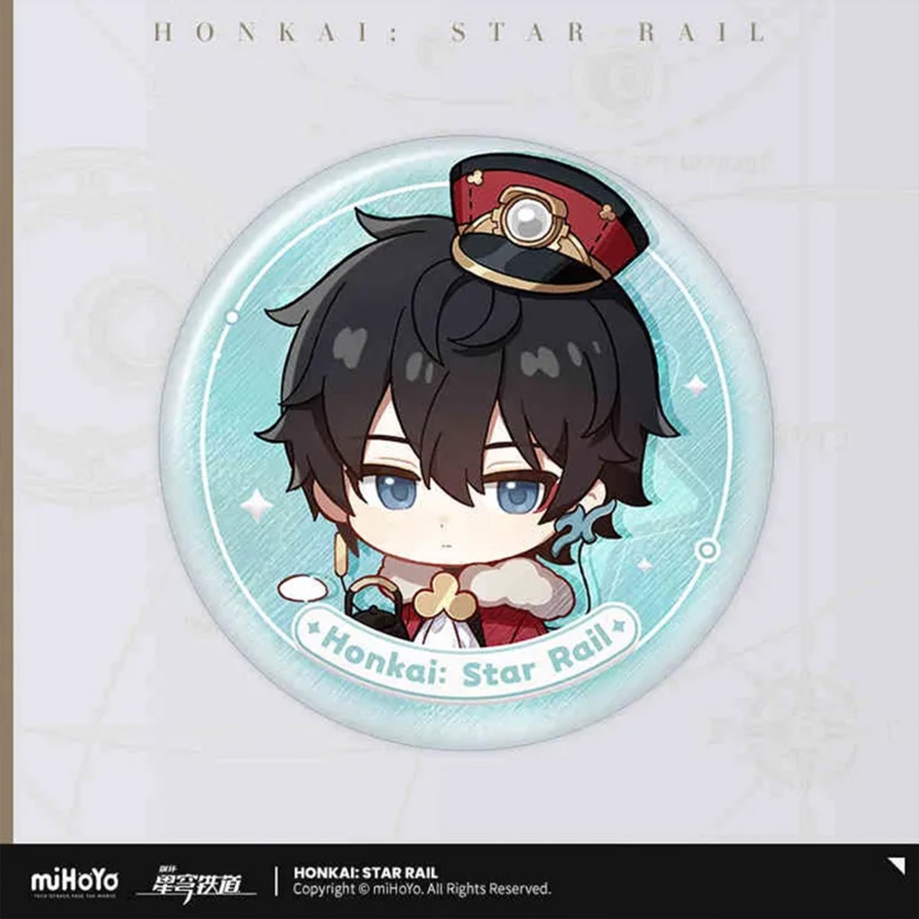 Dan Heng The Unknown Guest Series Can Badge Pin Honkai Star Rail ...