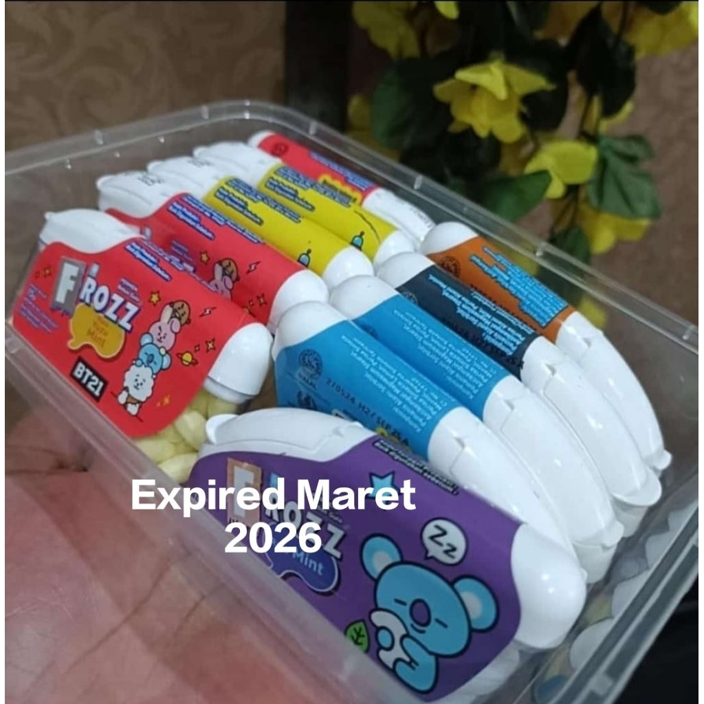 FROZZ BT21 Candy Package. One package contains 10 boxes. LIMITED ...