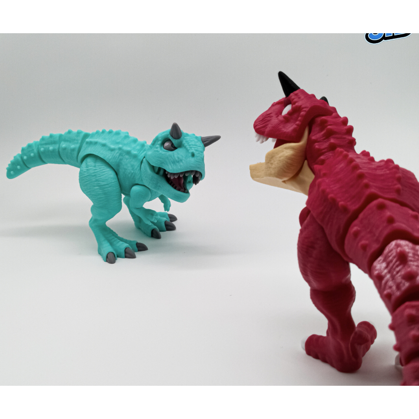 Cuero Realistic Articulated Carnotaurus Dinosaur Toy v2 | Shopee Singapore