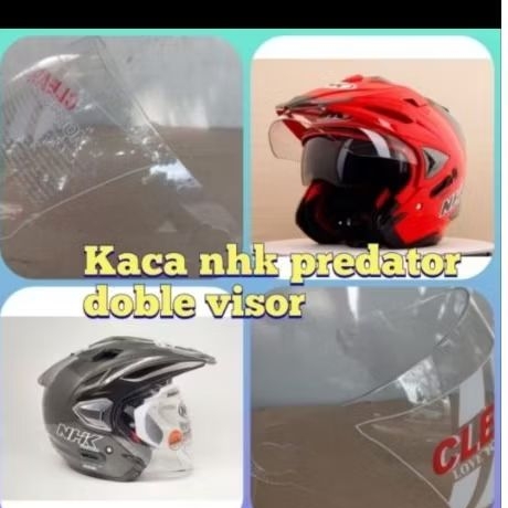 NHK Predator 2vesor helmet glass/NHK Ghozilla helmet glass/NHK ...