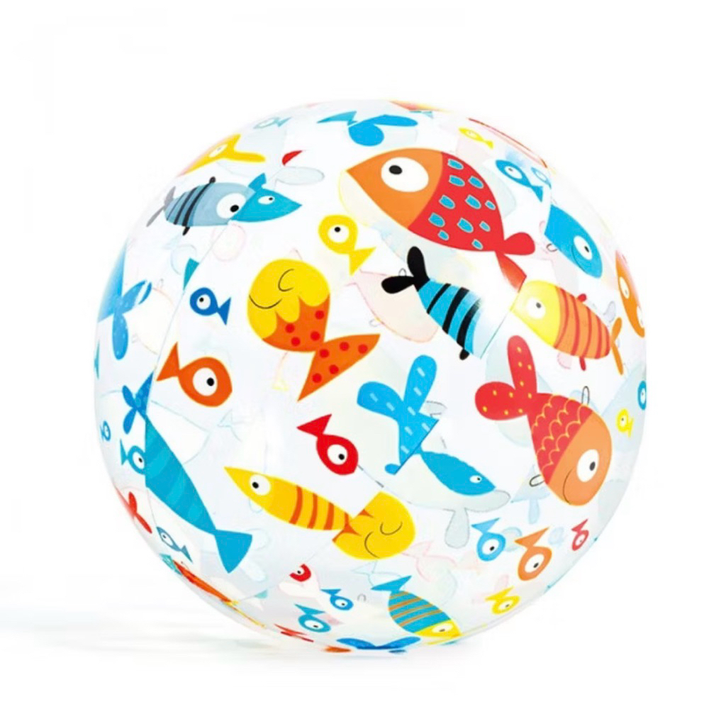 INTEX BEACH BALL CHILDREN'S TOY | 51 CM INFLATABLE BEACH BALL | Shopee ...