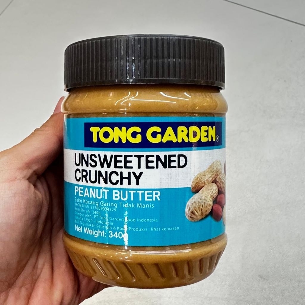 Tong Garden Peanut Butter Unsweetened Crunchy Peanut Butter Without ...