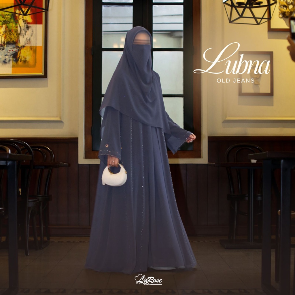 Lubna Abaya Inner and Outer Latest Eid Outfit Premium Youth Dress by ...