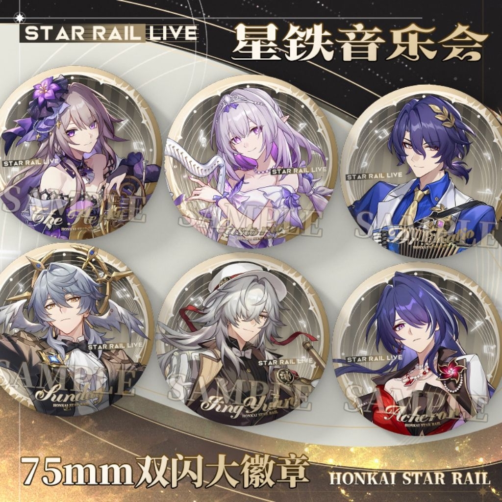 Honkai Star Rail / Badge Pin / Orchestra Live 2025 / Orchestra ...
