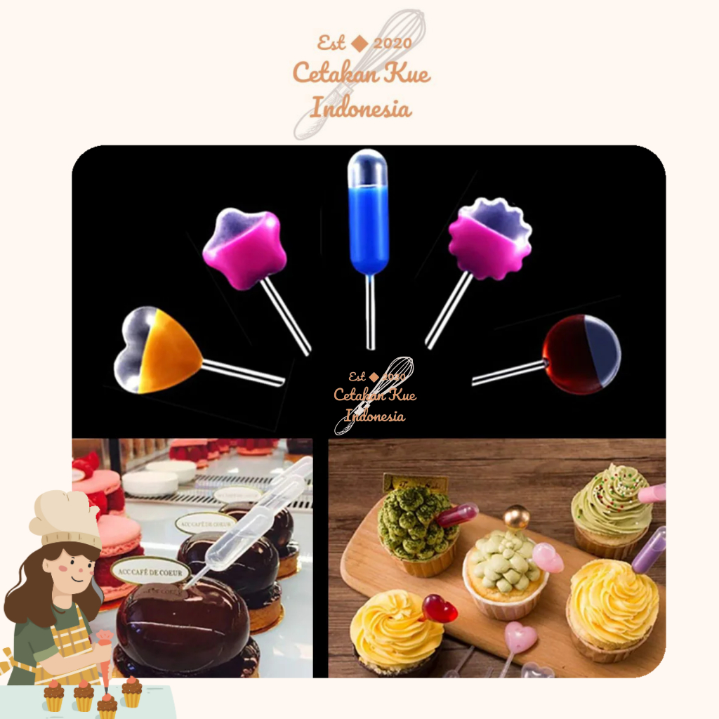 {CKI} [Contents 50] Fla Vla Pipette Pudding Cake Plastic Capsule Heart ...