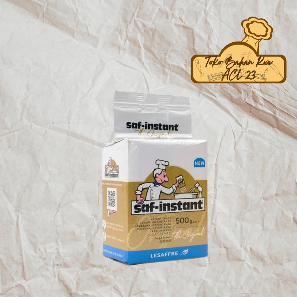 Saf Instant Gold/Instant Dry Yeast Saf Instant Gold 500gr | Shopee ...